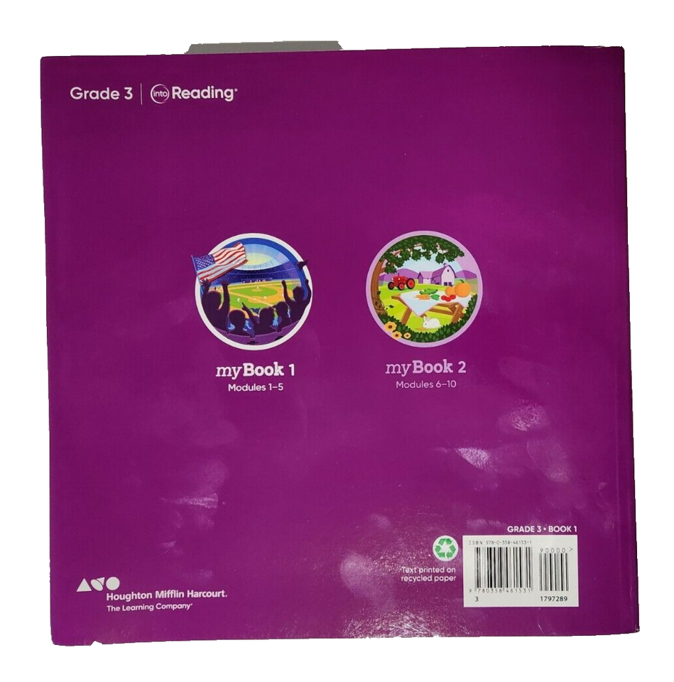 HMH: Into Reading Grade 3 Student myBook 1 Modules 1-5 NEW UNUSED | eBay