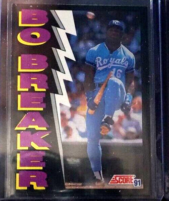 Bo Jackson (Bo Breaker) #773 1991 Score MINT | eBay
