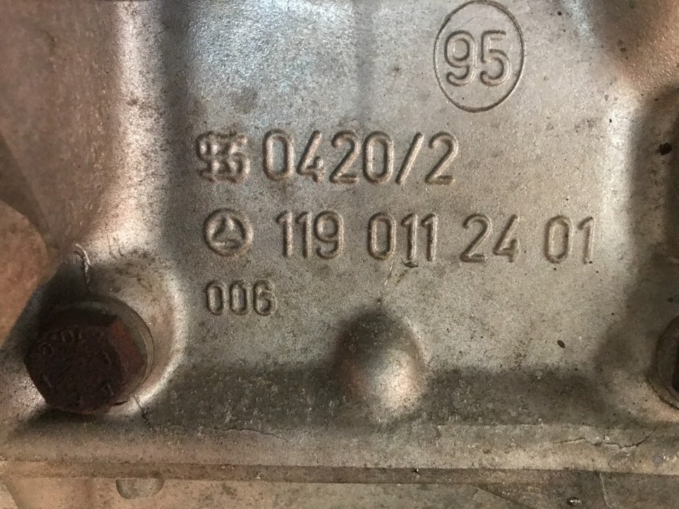 1996-99 Mercedes R129 SL500 Engine Motor Assembly 5.0L M119 119.982 OEM ...