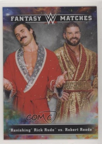 2020 Topps Chrome WWE Fantasy Matches Ravishing Robert Rick Rude Bobby ...