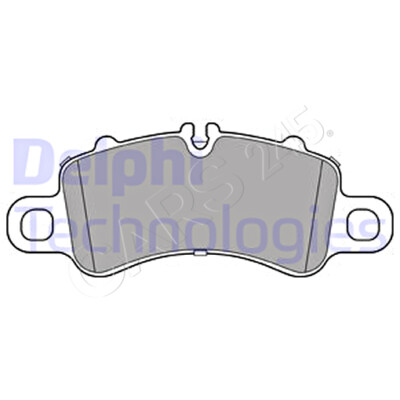 DELPHI Disc Brake Pad Set For PORSCHE 718 Boxster Cayman 718Ster ...