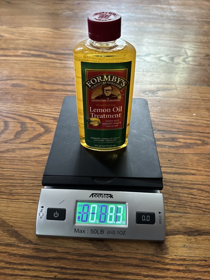 Formbys Penetrating Lemon Oil Wood Furniture Treatment 8oz | eBay