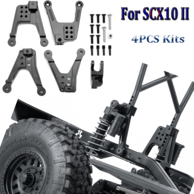 4PC Rear & Front Shock Mount LIFT Shocks Kit For Axial SCX10 II 90046 ...