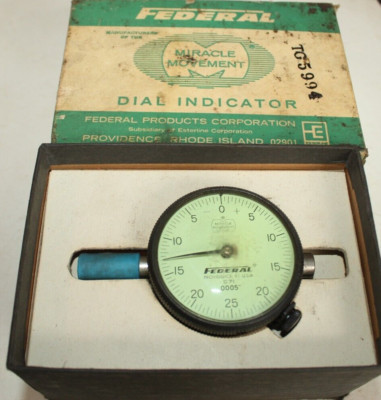 Indicators - Federal Miracle Movement Dial Indicator