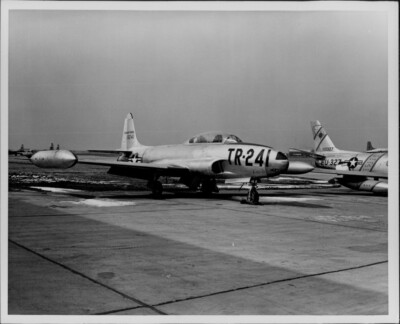 1954 Lockheed T-33 Jet Powered Trainer Press Photo | eBay