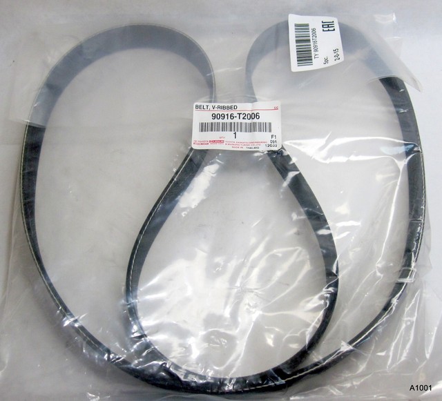 HILUX FORTUNER VIGO Diesel Fan Timing Belt 90916-t2006 7pk1516 US for ...
