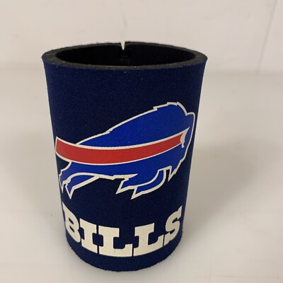 Vtg Buffalo Bills Blue Koozie / Beer & Soda Can Holder Logo NFL Foam | eBay