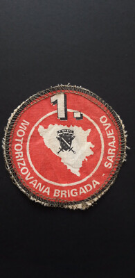 Wartime ARBiH (Bosnian Army) 1st Motorized Lily Patch 1992-1995 | eBay.de