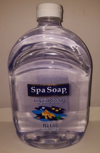 Spa Soap Liquid Hand Soap Refill 64 oz Compared to Softsoap ...