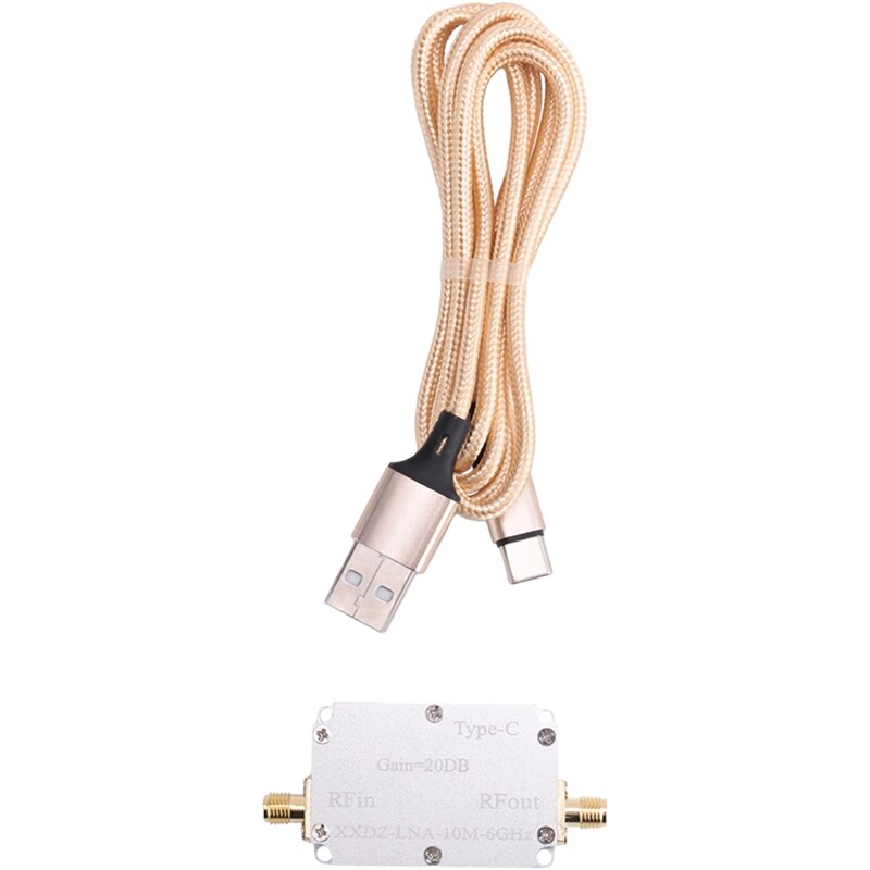 10X 10M-6GHz Low Noise Amplifier Gain 20DB LNA Driving Receiver Front ...