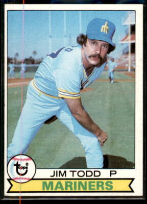 1979 Topps Jim Todd #103 Seattle Mariners | eBay