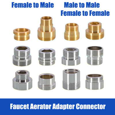 Faucet Aerator Adapter Connector Tap Fitting Connector 20 22 24mm Male ...