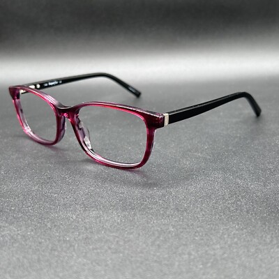SuperFlex SF-590 S307 Eyeglasses Frame Purple Black Flex 54-16-140 EUC ...