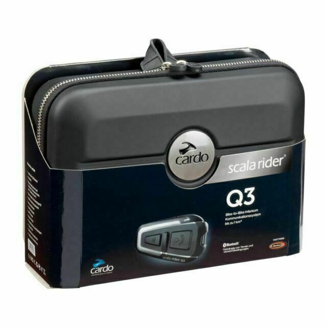 Cardo Q3 Motorcycle Bluetooth Handsfree for sale online | eBay