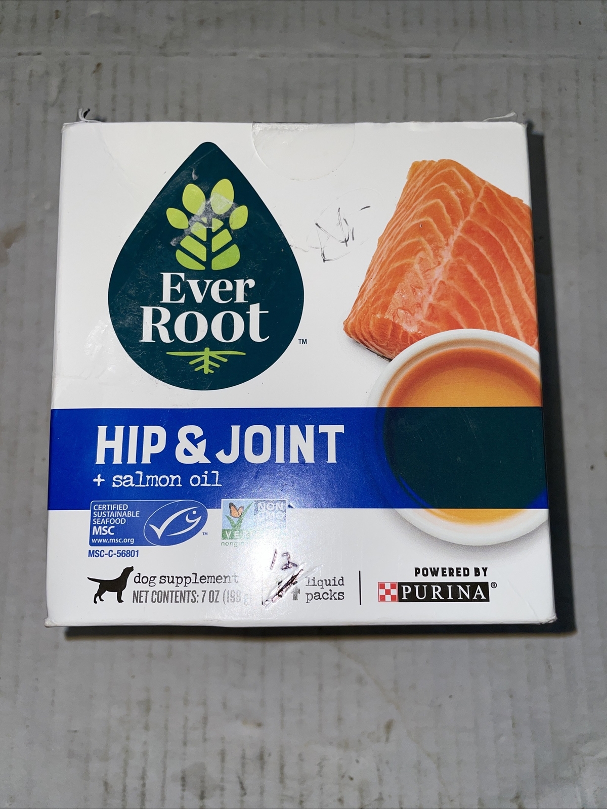 Purina Ever Root Hip & Joint 12 liquid packets Dog Supplement. M 192 ...