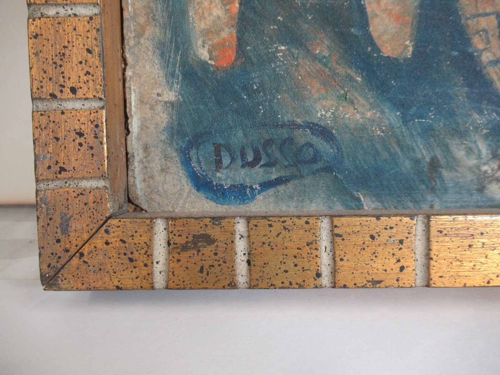 Leon Dusso cubist painting | eBay