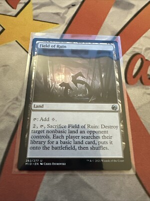 MTG Field of Ruin Innistrad: Midnight Hunt Regular #262 | eBay