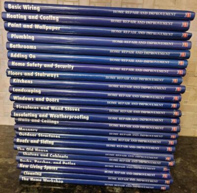 RARE Time Life Books Home Repair and Improvement, Lot of 23 | eBay