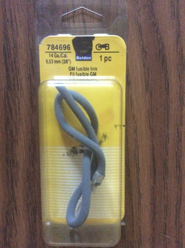 NAPA Belden 14 Ga. FUSIBLE LINK WIRE 8" #784696 (AH-54) | eBay