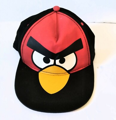 Angry Birds Baseball Cap Hat Red Rovio youth 8 to 10 years adjustable ...
