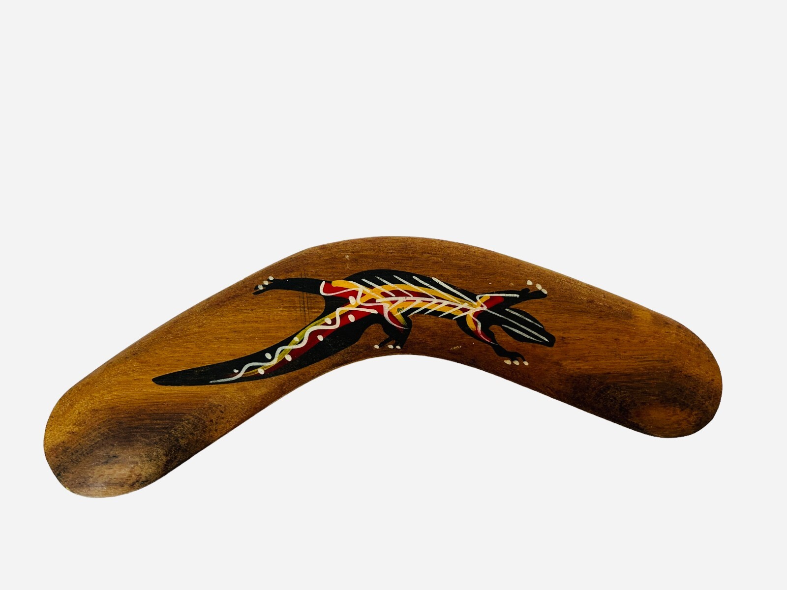 Bunabiri Boomerang Aboriginal Art The Dreamtime Hand Painted Australia ...