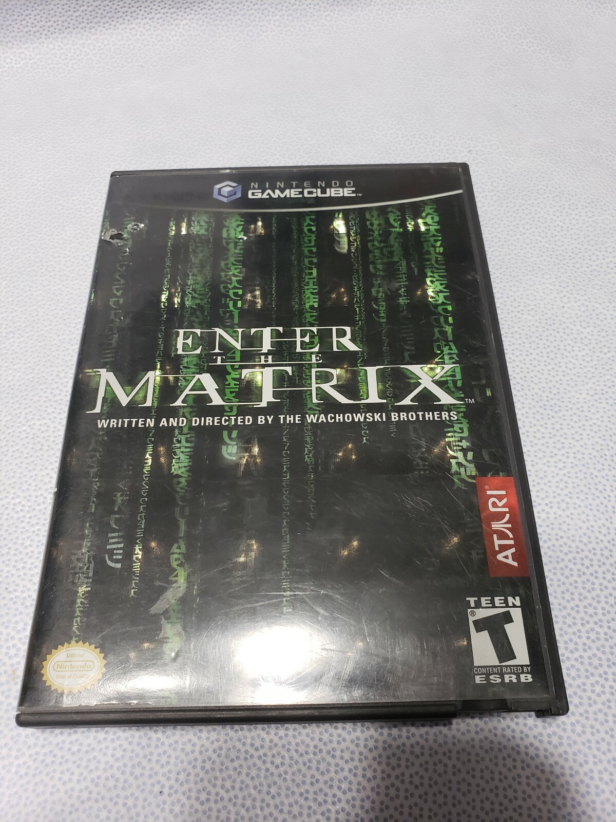 Enter the Matrix (Nintendo GameCube, 2003) VERY RARE UPC Error/Misprint ...