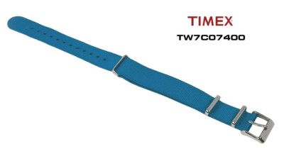 Timex Bracelet de Rechange TW7C07400 - Ruban Textile - pour Weekender ...
