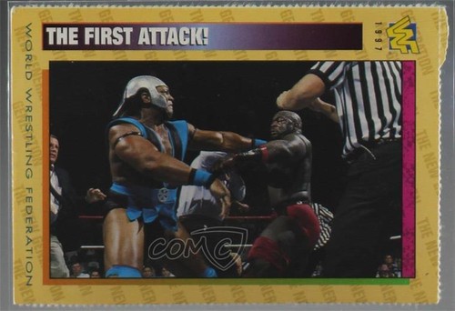 1996-98 WWF Magazine Cards The First Attack! #109 | eBay