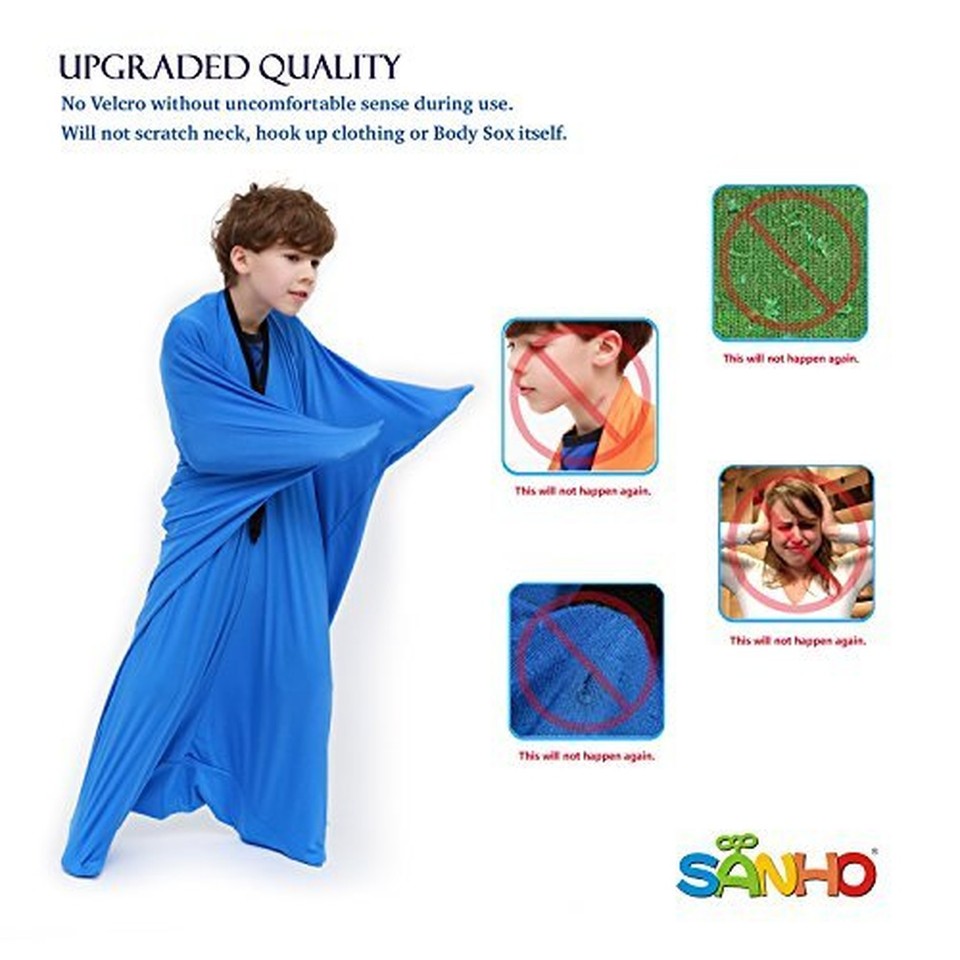 SANHO Dynamic Movement Sensory Sock,X-Large,Good for height:62"-73" X ...