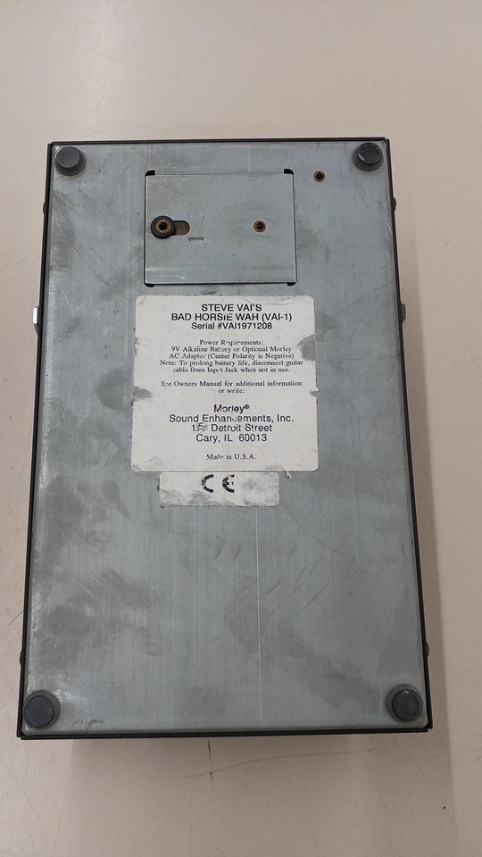 Pedale Wah ottico Morley VAI-1 Steve Vai Signature Bad Horsie usato | eBay