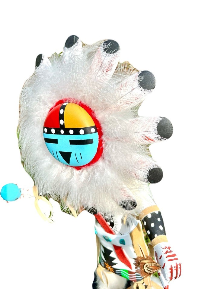 Vintage Authentic Signed Hopi Tawa Sun God Kachina Doll by C.C. Tewia ...