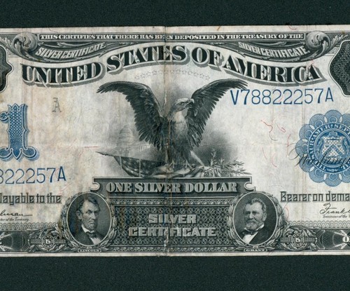 $1 1899 (( BLACK EAGLE )) Silver Certificate PAPER CURRENCY (1st of 2 ...