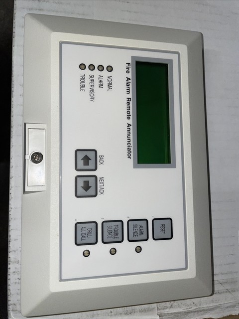 Edwards EST 2-lsra-c Remote Annunciator Est2 Fire Alarm Panel for sale ...