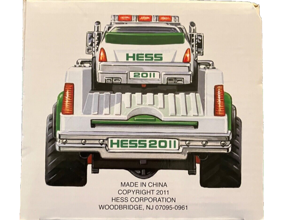 Vintage 2011 Hess Toy Truck and Race Car - New In Box | eBay