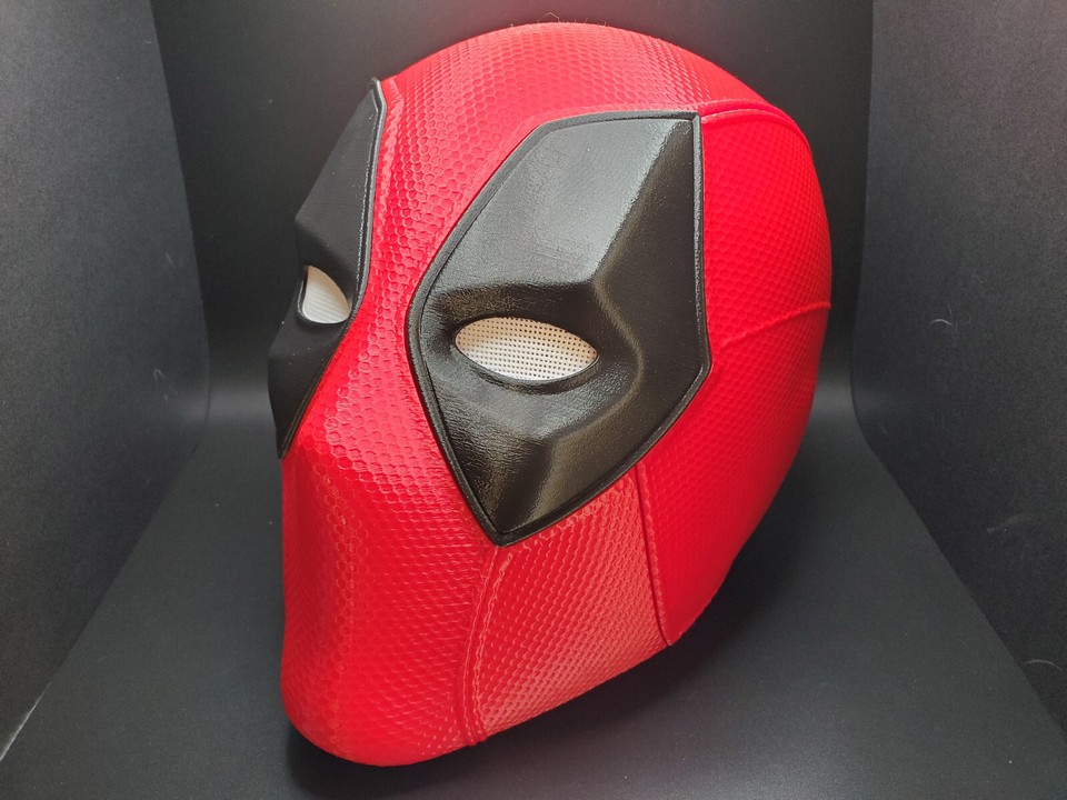Deadpool 3D Printed Cosplay Helmet Mask (From Deadpool 3) | eBay