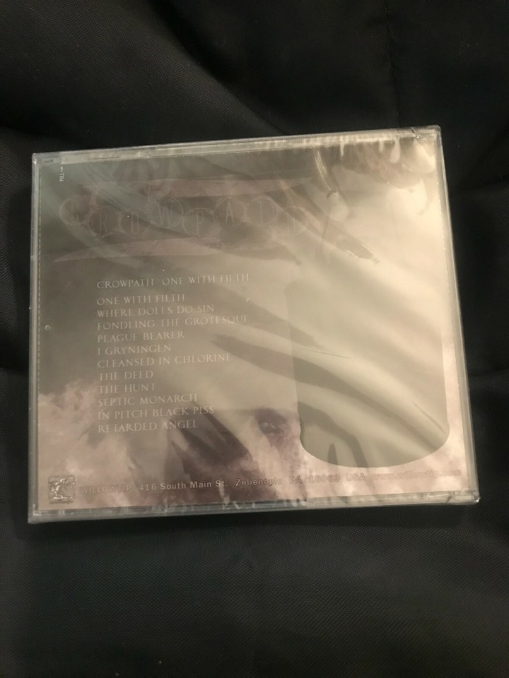 Crowpath *One With Filth *CD *2008 *NEW *Willowtip *WT-067 *SWEDEN ...