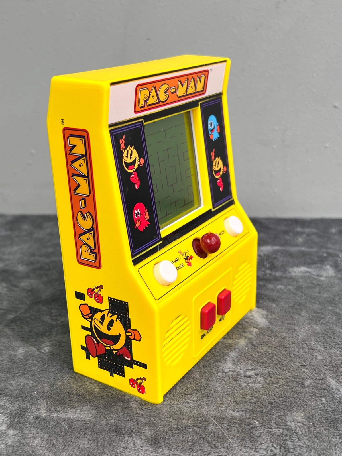 Namco Pac Man Standup Video Game Mini Handheld Model 09521 Working | eBay