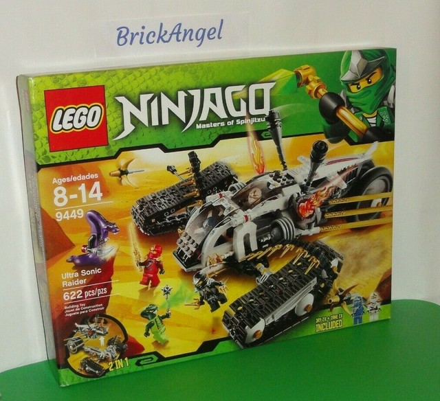 Lego Ninjago Ultra Sonic Raider 9449 For Sale Online Ebay