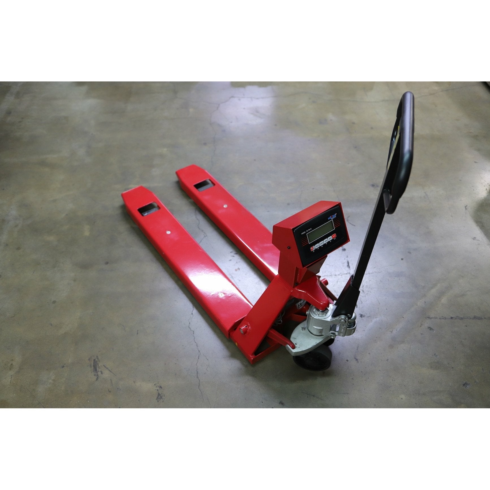 Narrow Pallet jack scale for European pallet or smaller pallets 5000 lb ...