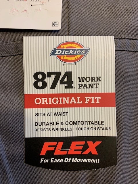 DICKIES 874 Original Fit Work PANTS (2 Colors) W (38-46) I (30-34 ...