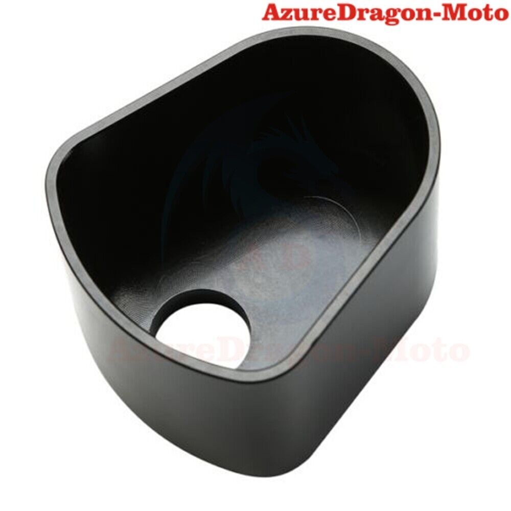 Black Billet Aluminum Ignition Key Switch Cover Cap for Harley Touring ...
