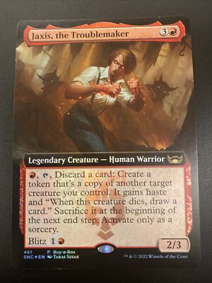 FOIL Jaxis, The Troublemaker #461 MTG Streets Of New Capenna Buy a Box ...