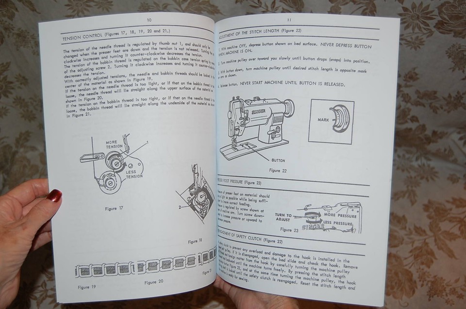 Singer Sewing Machine 211G Service Manual & Applicable: 111G 111W 211U ...