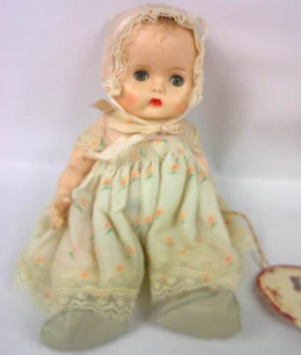 Vintage 1950s Baby Susan Sleepy Eyes Doll Marlon Creations 8 Inch w Tag ...