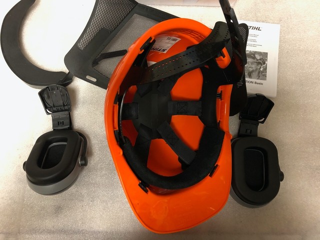 STIHL Helmet System Woodcutter Chainsaw Function Basic Ear Face ...