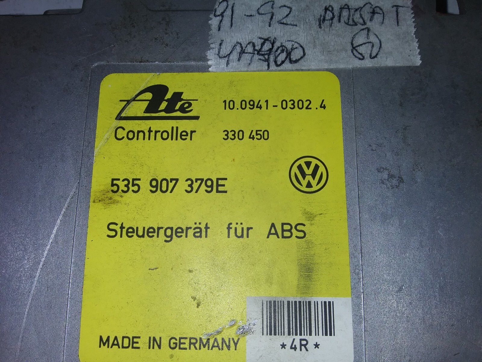 535 907 379E ABS control module 1991-1992 VW Passat | eBay Australia