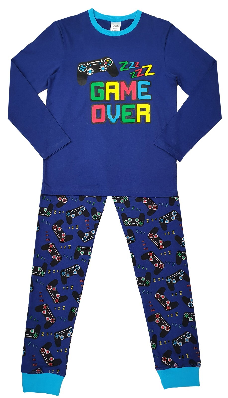 Boys Gamer Gaming Pyjamas Long Short Gamer Gaming Pyjamas 7-13 Years | eBay