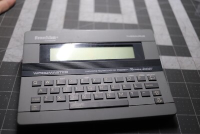 Franklin Wordmaster Thesaurus WM-1100 Works Great | eBay