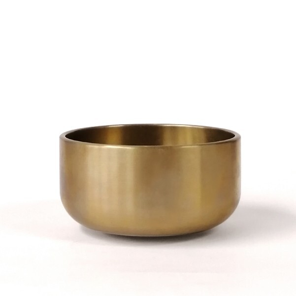 Japanese Buddhist Orin Bell Singing Bowl 佐波理 Sahari 松虫 9cm Gold Color ...