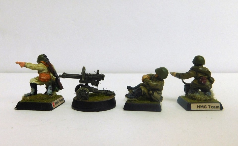 Well Painted 28mm Metal WW2 Soviet Heavy Machine Gun Team One (4) | eBay
